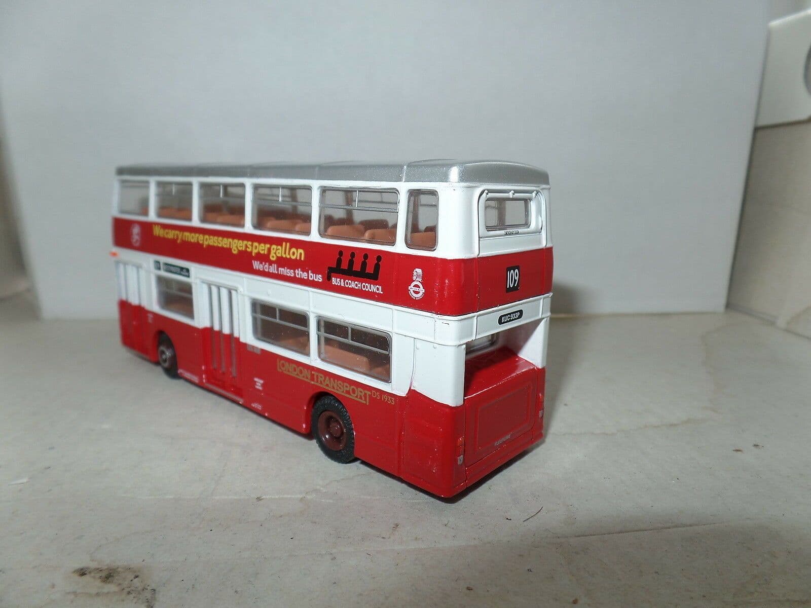 EFE 25706 Daimler Fleetline DMS Bus London Transport 1933 Westminster UB
